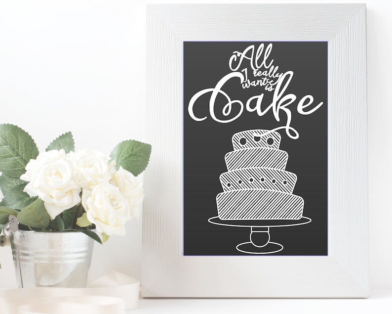 Chalkboard Sweet Food Doodles Clip Art (PNG, EPS) - Etsy