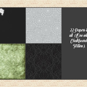 Creepy Halloween Digital Paper Megapack 22 Papers Blood - Etsy