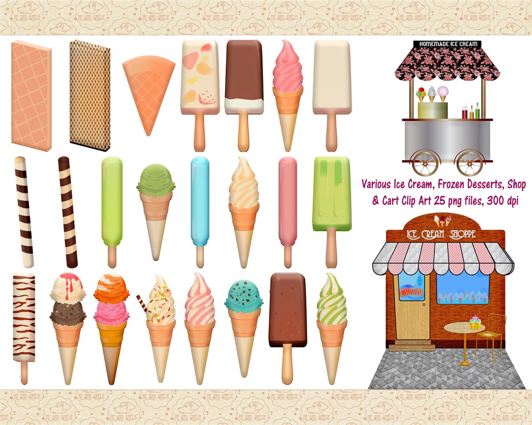 SPECIAL 99 CENTS, Ice Cream Clipart, Shop & Cart Clipart, Popsicle ...