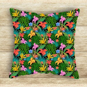 Tropical Patterns Digital Papers, Summer Wallpaper & Scrapbooking, Palm ...