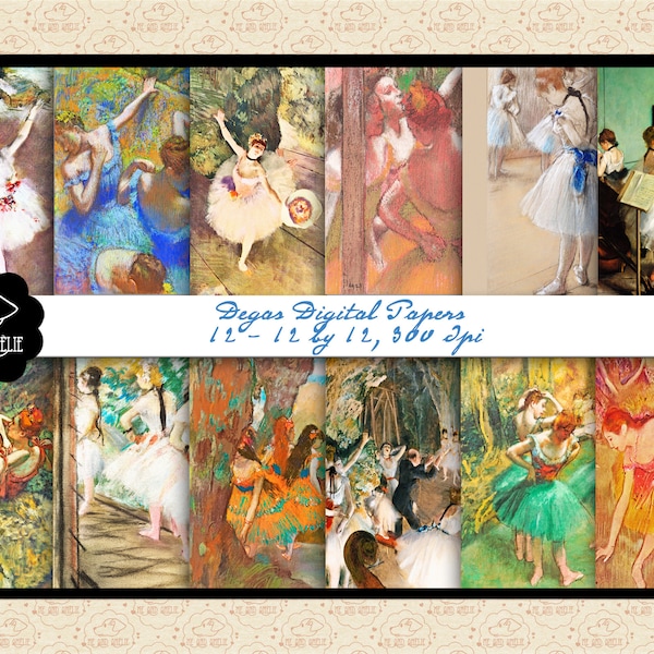 Degas Ballerinas - Etsy