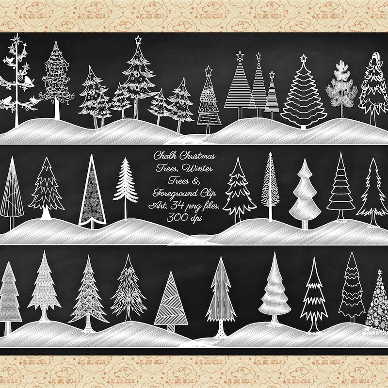 Winter Chalkboard - Etsy