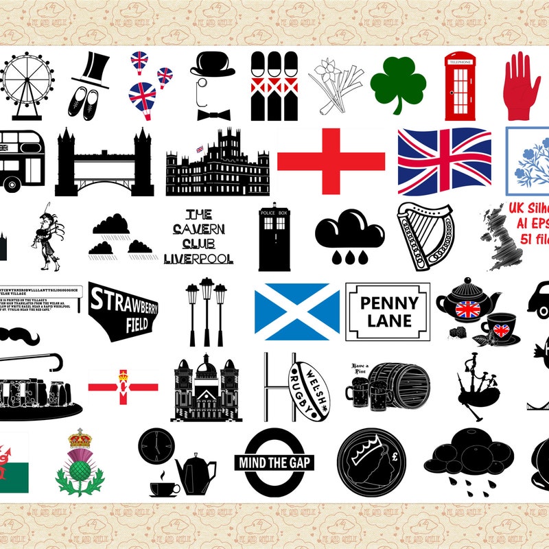 Welsh Clipart - Etsy UK