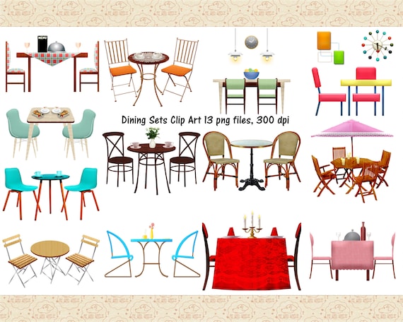 Setting The Table Clip Art