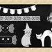 Halloween Chalkboard Clip Art Chalk Pumpkins Haunted House - Etsy