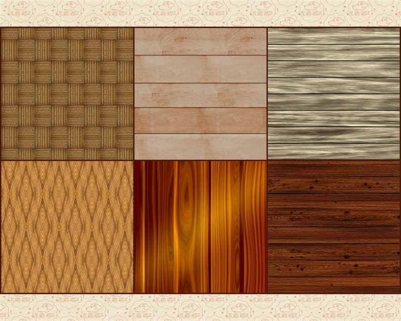 Wood Designs Digital Paper Natural Wood Background Various - Etsy