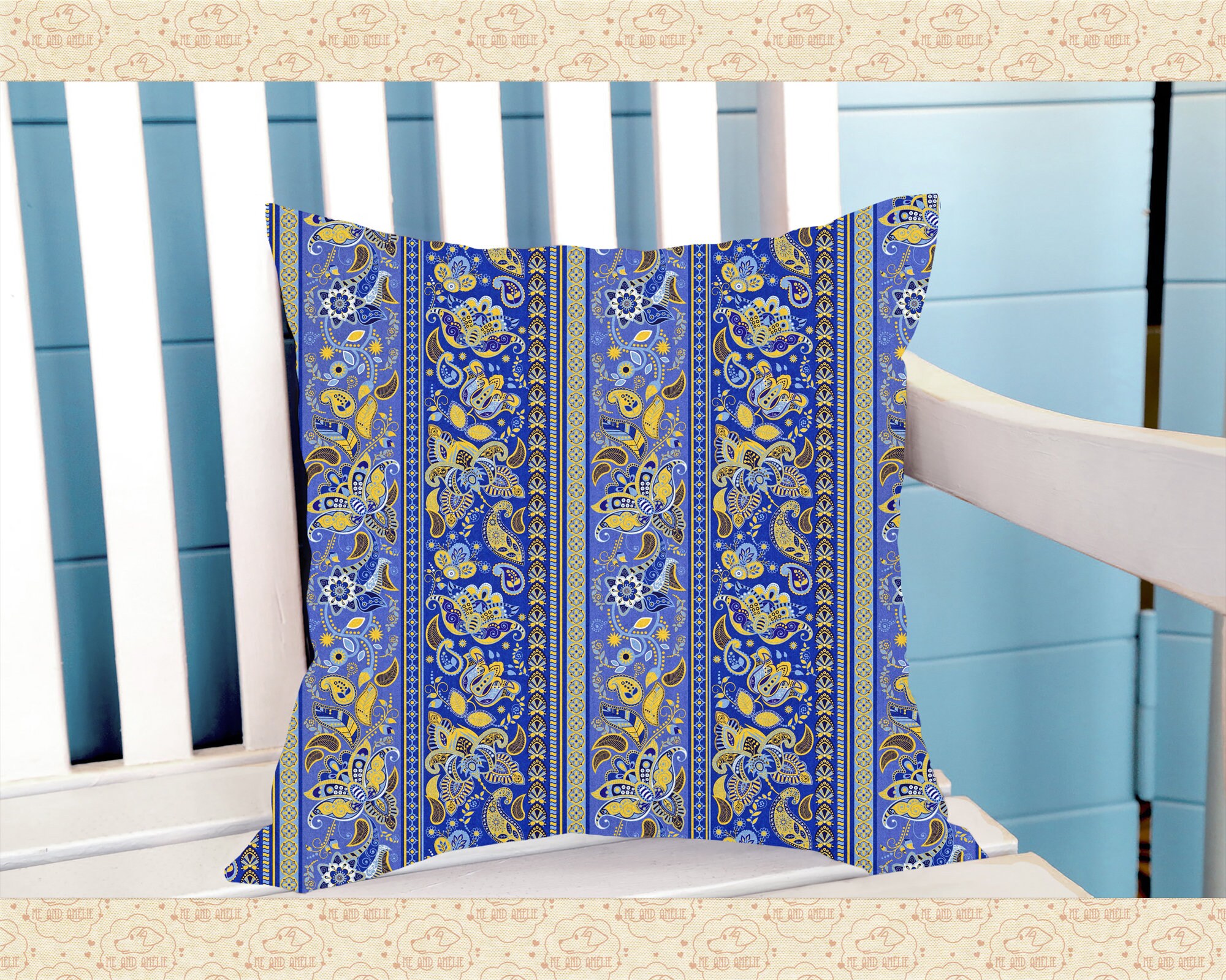Provence Variety Digital Papers, Provençial Patterns, Fabric Texture ...
