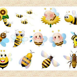 Busy Bee Clipart, Cute Bees, Beehive Clipart, Honey, Honey Bee Clipart ...
