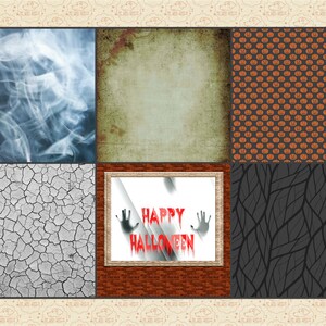 Creepy Halloween Digital Paper Megapack 22 Papers Blood - Etsy