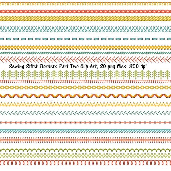 Sewing Border - Etsy