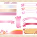 Sakura Borders, Labels, Banners and Corners Clip Art, Japanese Sakura ...