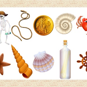 Pirates Clipart, Girl Pirate, Boy Pirate,pirate Ship, Booty Clipart ...