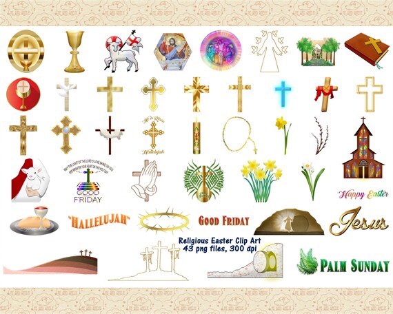 Easter Crosses Clip Art Clipart Best