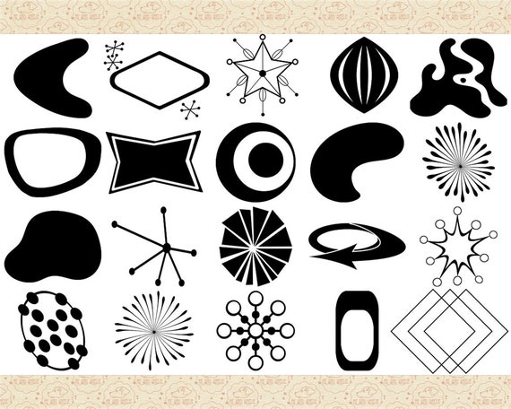 Vector Vintage Shapes