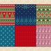 Christmas Sweater Weather Digital Papers, Ugly Sweater Digital Papers ...