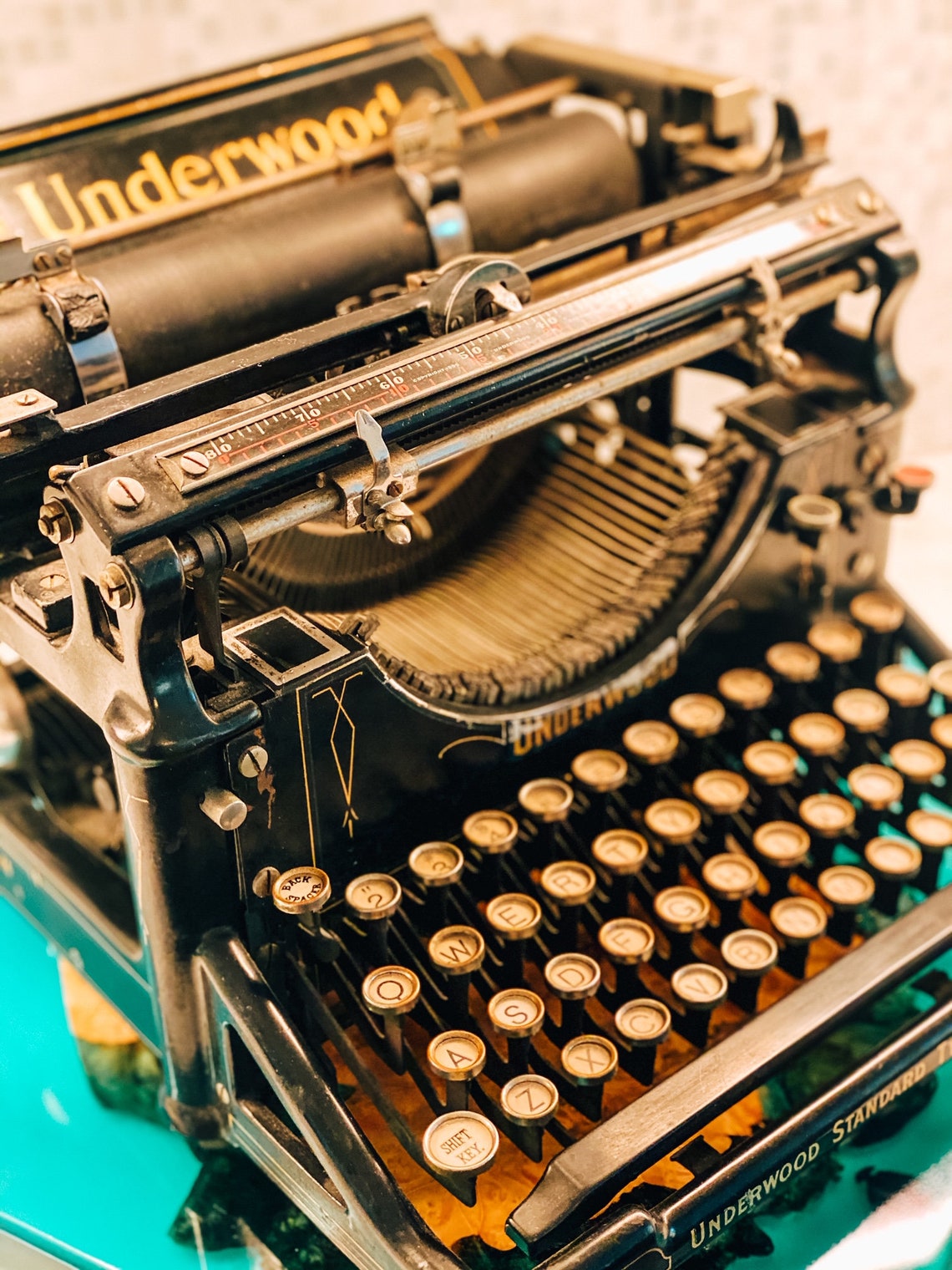 Vintage Underwood No. 5 1920 Typewriter great Condition - Etsy