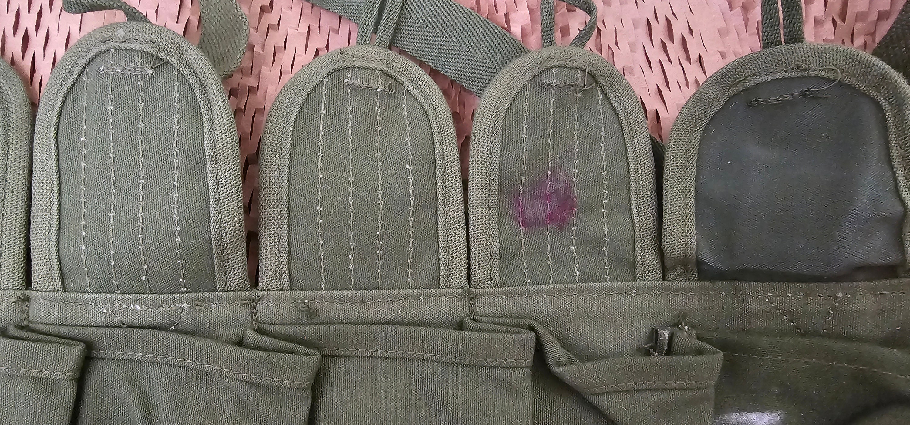 GENUINE Original Chinese Military SKS Type 56 Chest-rig Bandolier Pouch ...