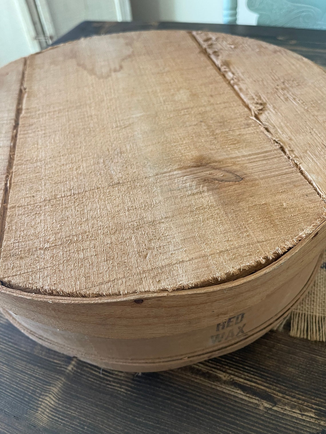 Vintage Cheese Box With Number Large Antique Cheese Box - Etsy