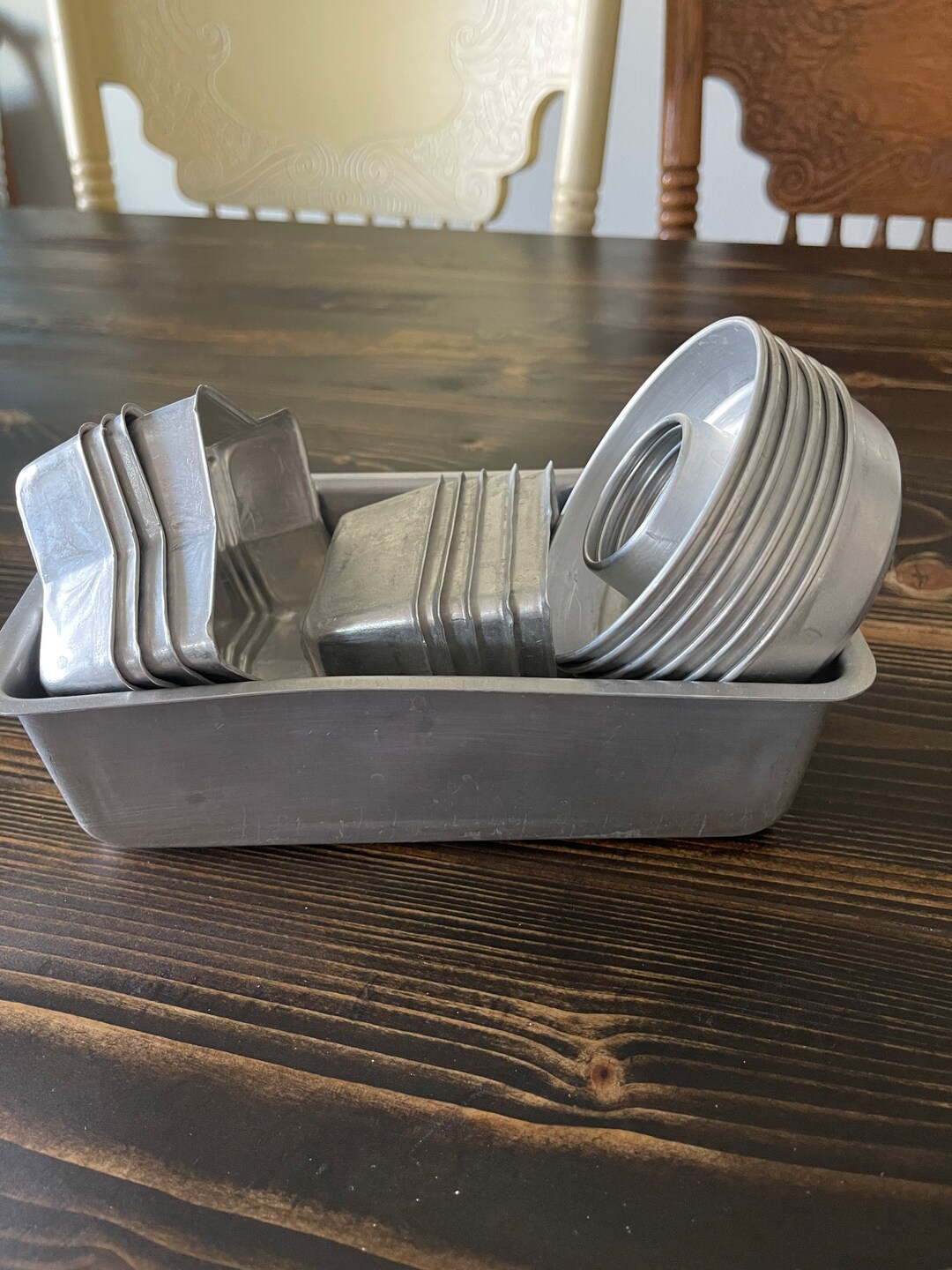 Vintage 1950’s Baking Set Antique Baking Set Old Cookie Molds Baking ...