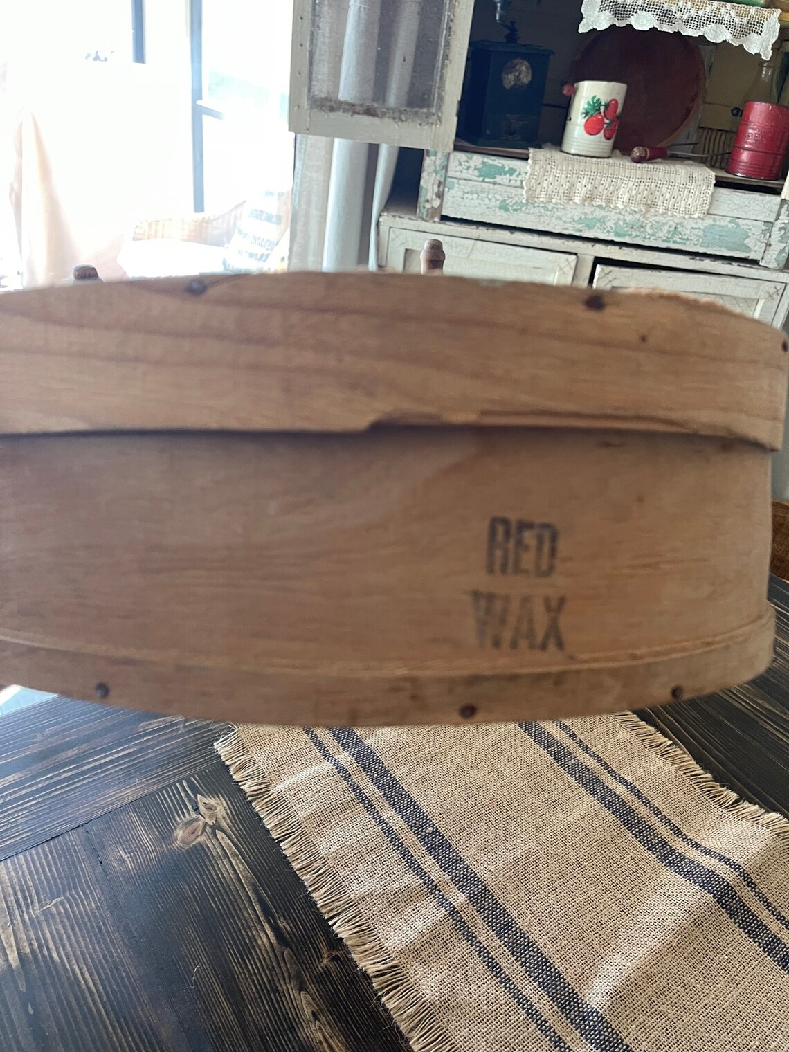 Vintage Cheese Box With Number Large Antique Cheese Box - Etsy