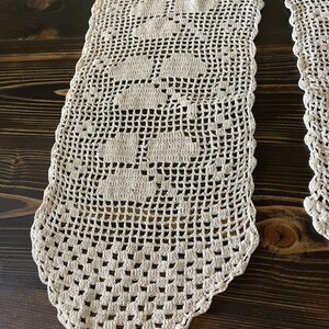 Four Table Scarves Dresser Scarfs Mantle Scarfs Vintage Linens - Etsy