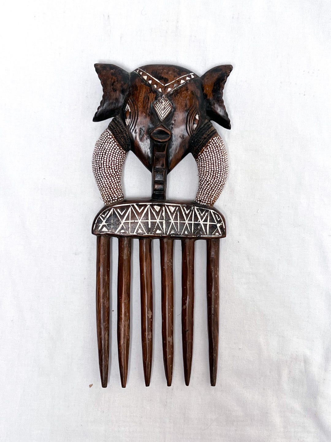 Large Ashanti (ghana) Wooden Comb - Etsy