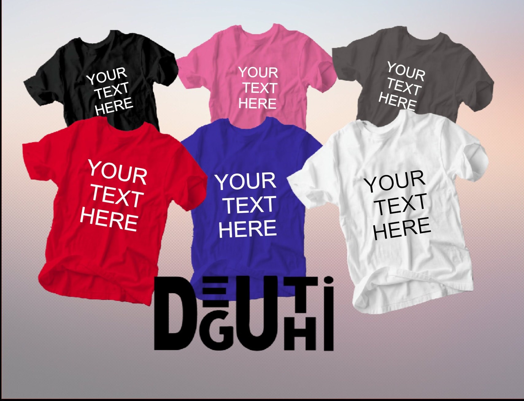 Custom Shirt, Custom Tee, Custom T-shirt, Personalized Texting Shirt ...