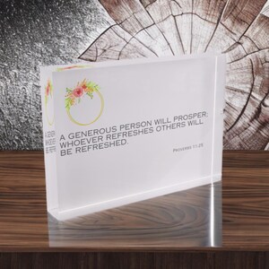 A Generous Person Will Prosper, Whoever Refreshes Others Will Be ...