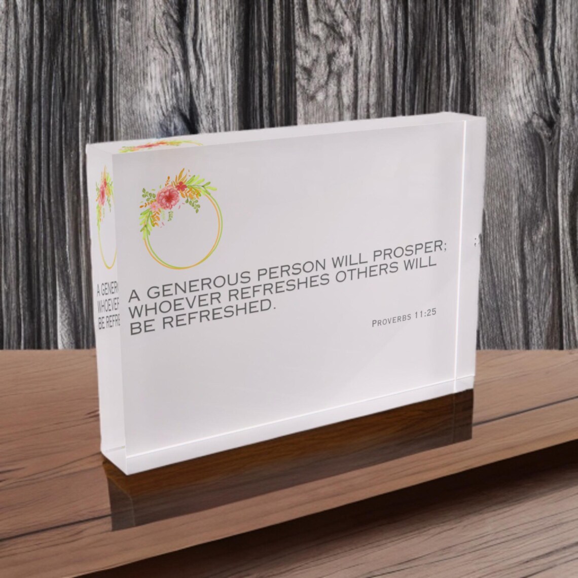 A Generous Person Will Prosper, Whoever Refreshes Others Will Be ...