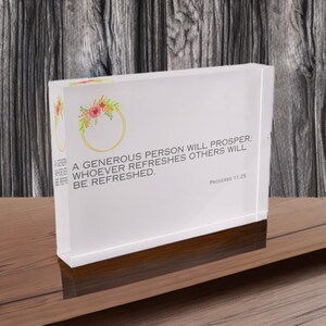 A Generous Person Will Prosper, Whoever Refreshes Others Will Be ...