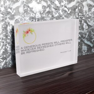 A Generous Person Will Prosper, Whoever Refreshes Others Will Be ...