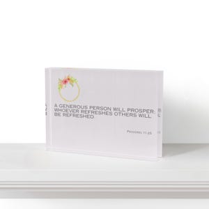 A Generous Person Will Prosper, Whoever Refreshes Others Will Be ...