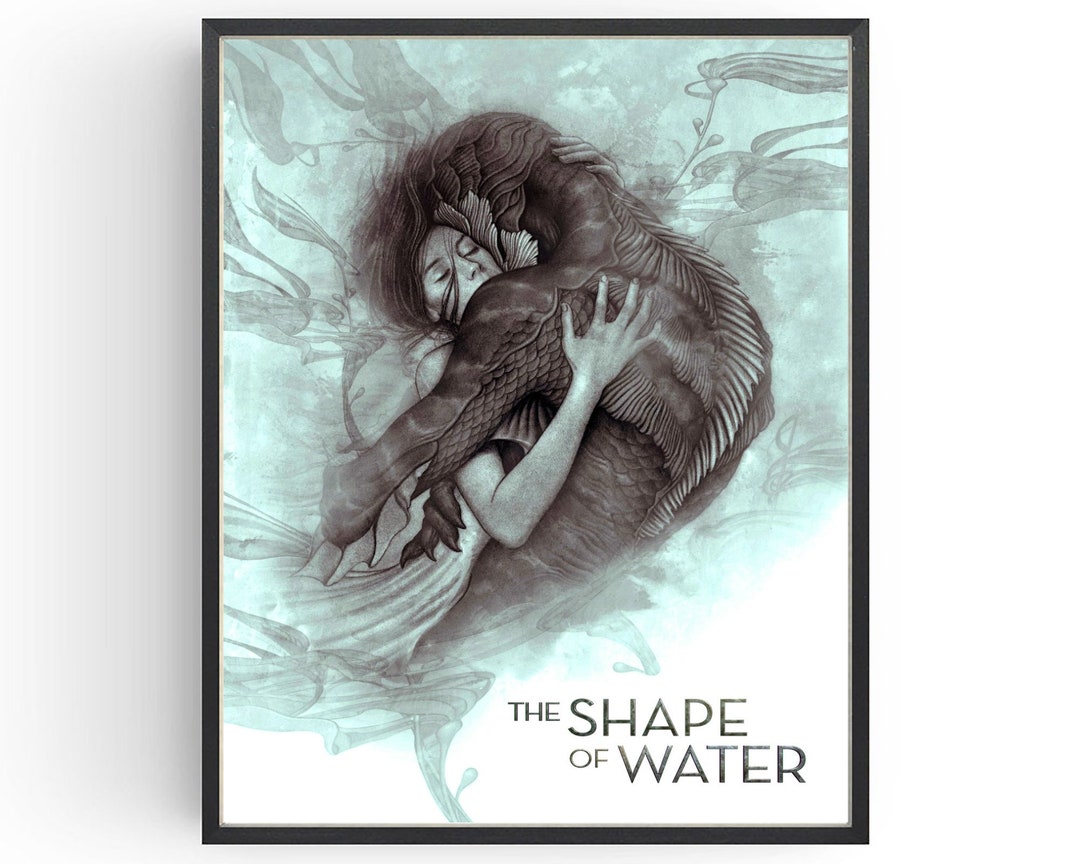 The Shape of Water Movie Poster Michael Shannon Wall Art Classic Films ...