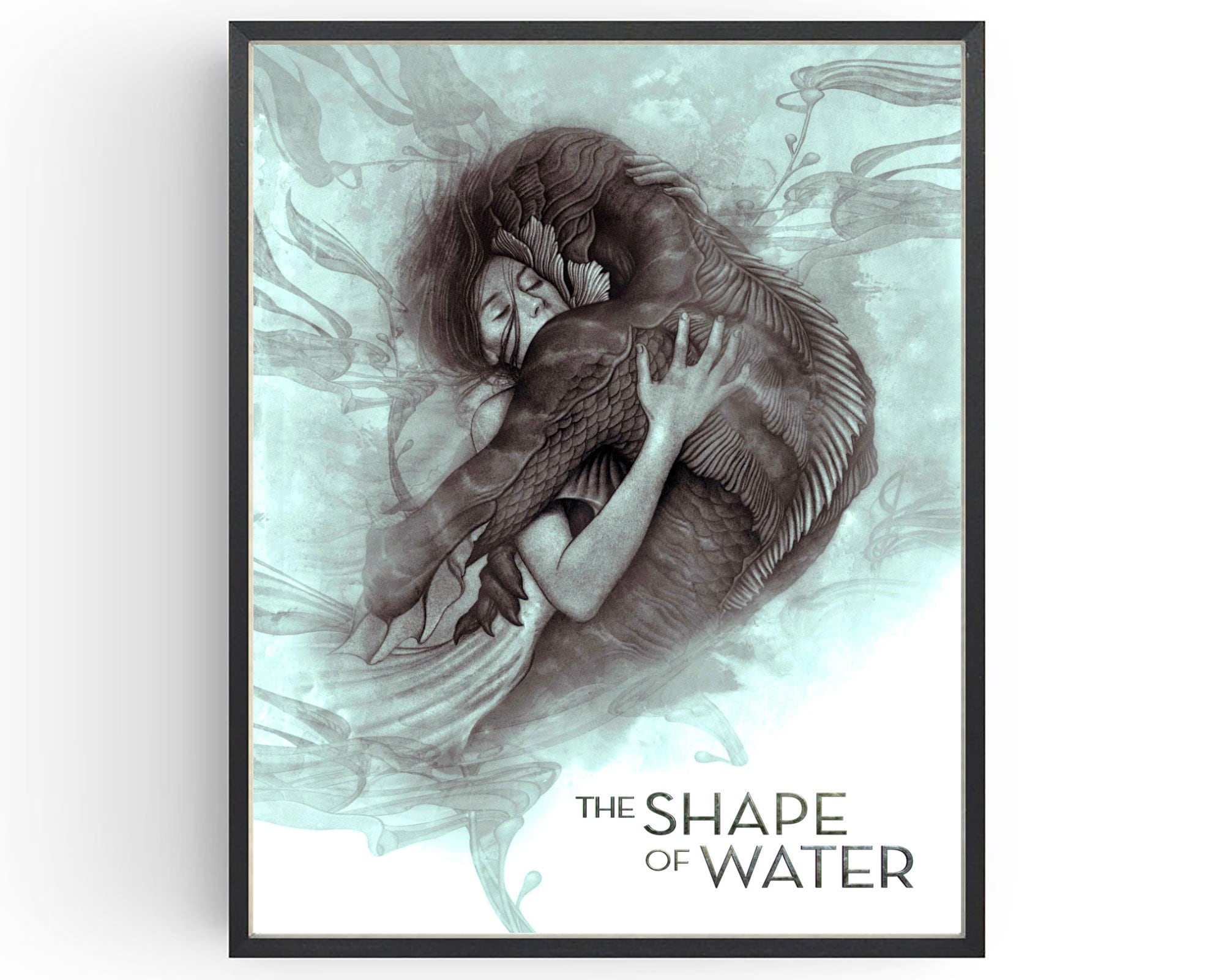 The Shape of Water Movie Poster Michael Shannon Wall Art Classic Films ...