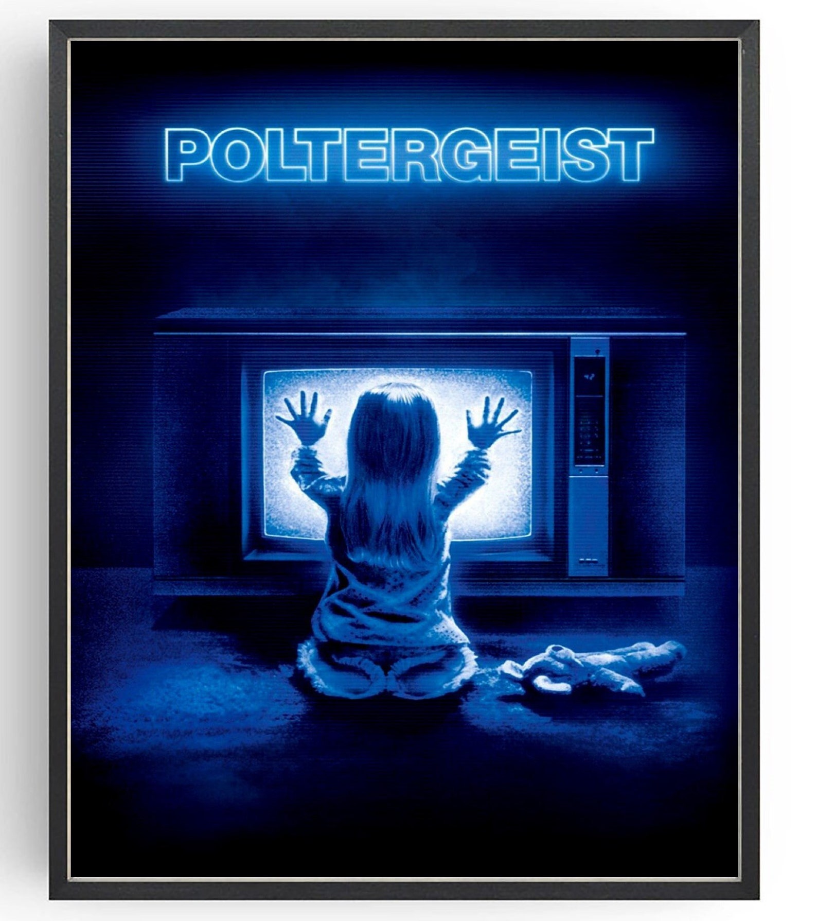 Poltergeist Movie Poster Horror Films Wall Art Man Cave Prints Birthday ...