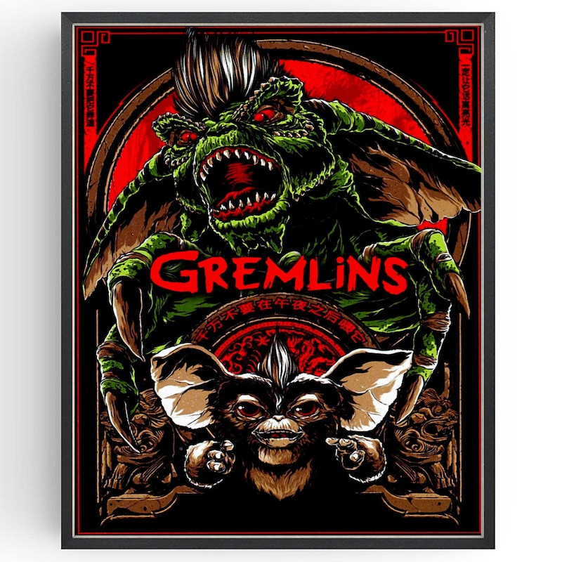 Gremlins Movie Poster - Etsy