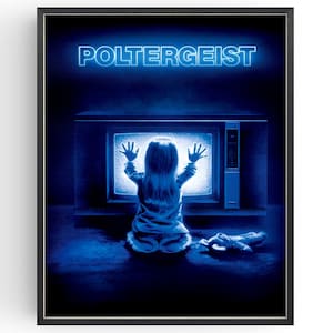 Poltergeist Movie Poster Horror Films Wall Art Man Cave Prints Birthday ...
