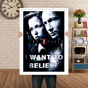 The X Files Poster: Classic TV Wall Art - Etsy
