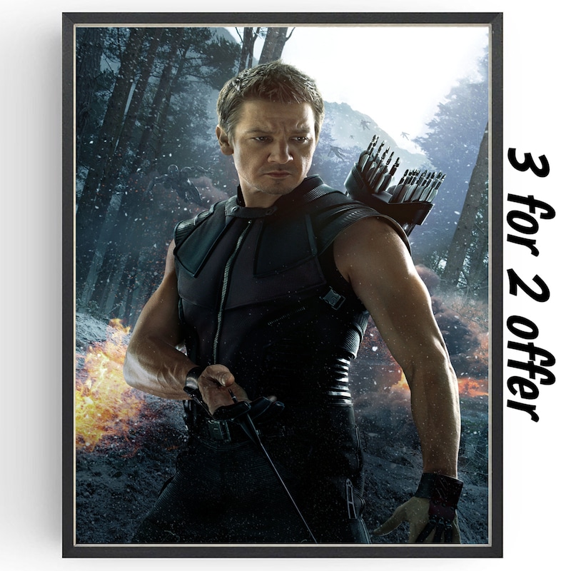 Hawkeye Avengers Posters - Etsy UK