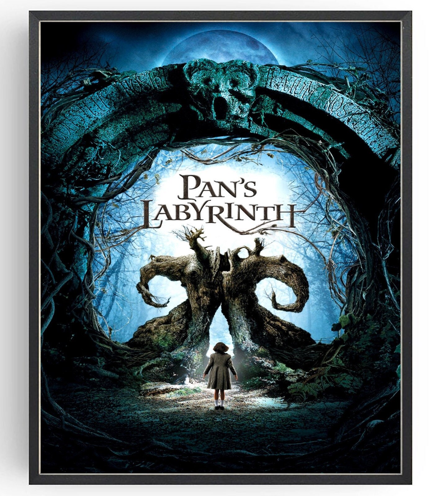 Pans Labyrinth Movie Poster Wall Art Classic Films Man Cave Prints ...