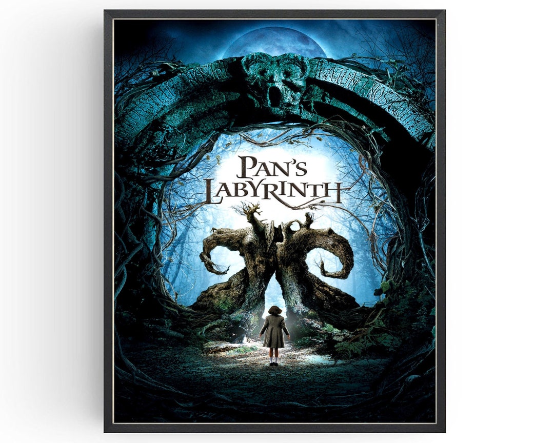 Pans Labyrinth Movie Poster Wall Art Classic Films Man Cave Prints ...