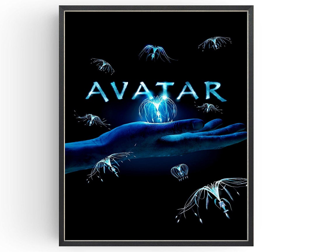 Avatar Movie Poster James Cameron Classic Films Man Cave Prints ...
