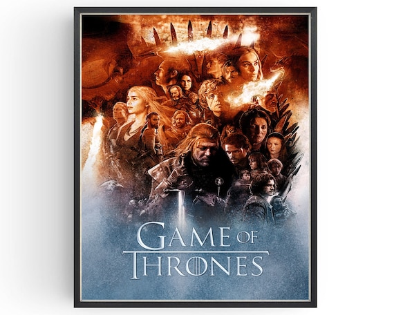 Game Of Thrones Framed Poster