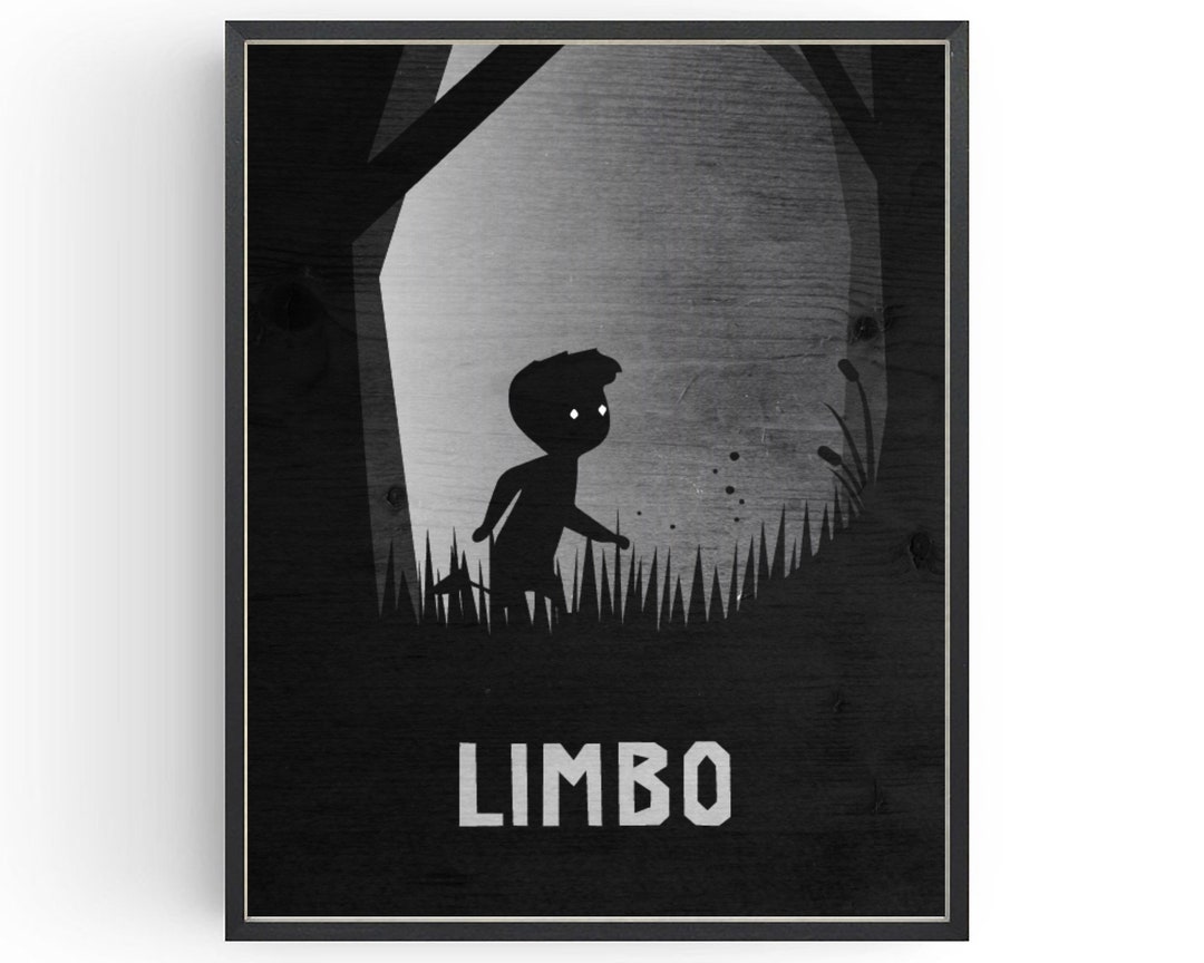 Limbo Poster Video Games Bedroom Wall Art Man Cave Birthday Gifts Under ...
