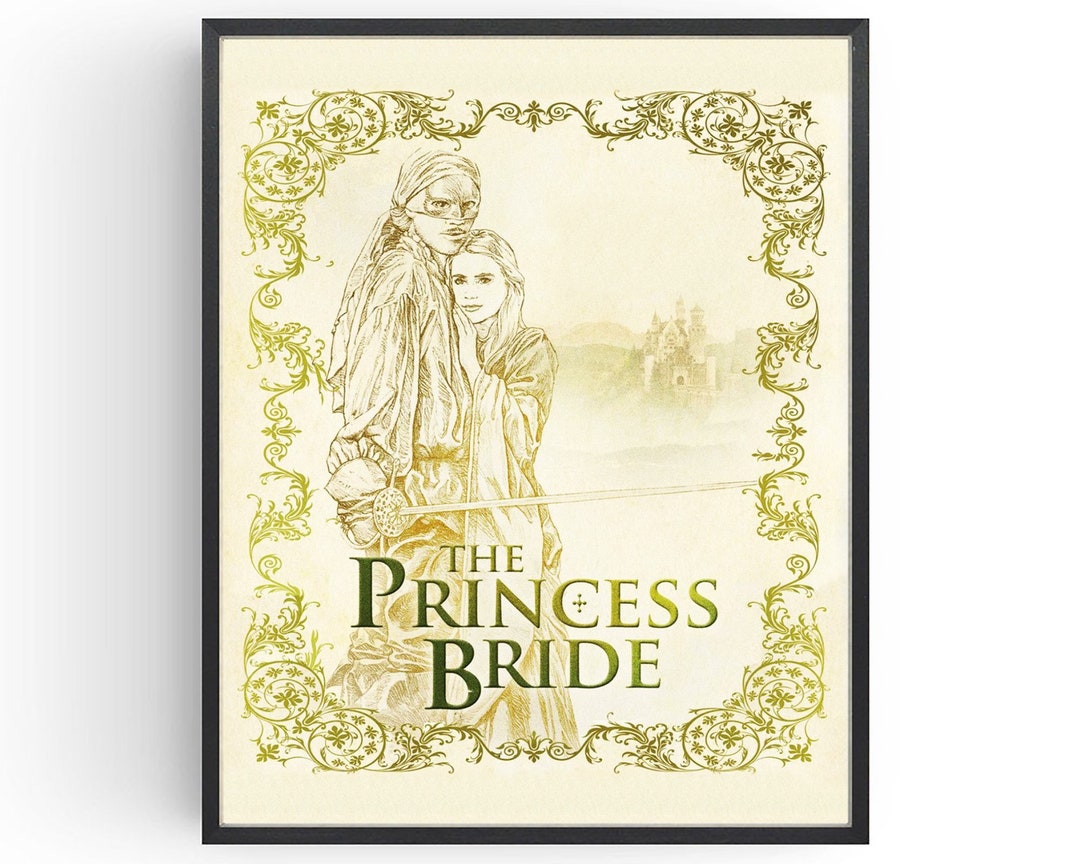 The Princess Bride Movie Poster Fred Savage Wall Art Classic Films ...