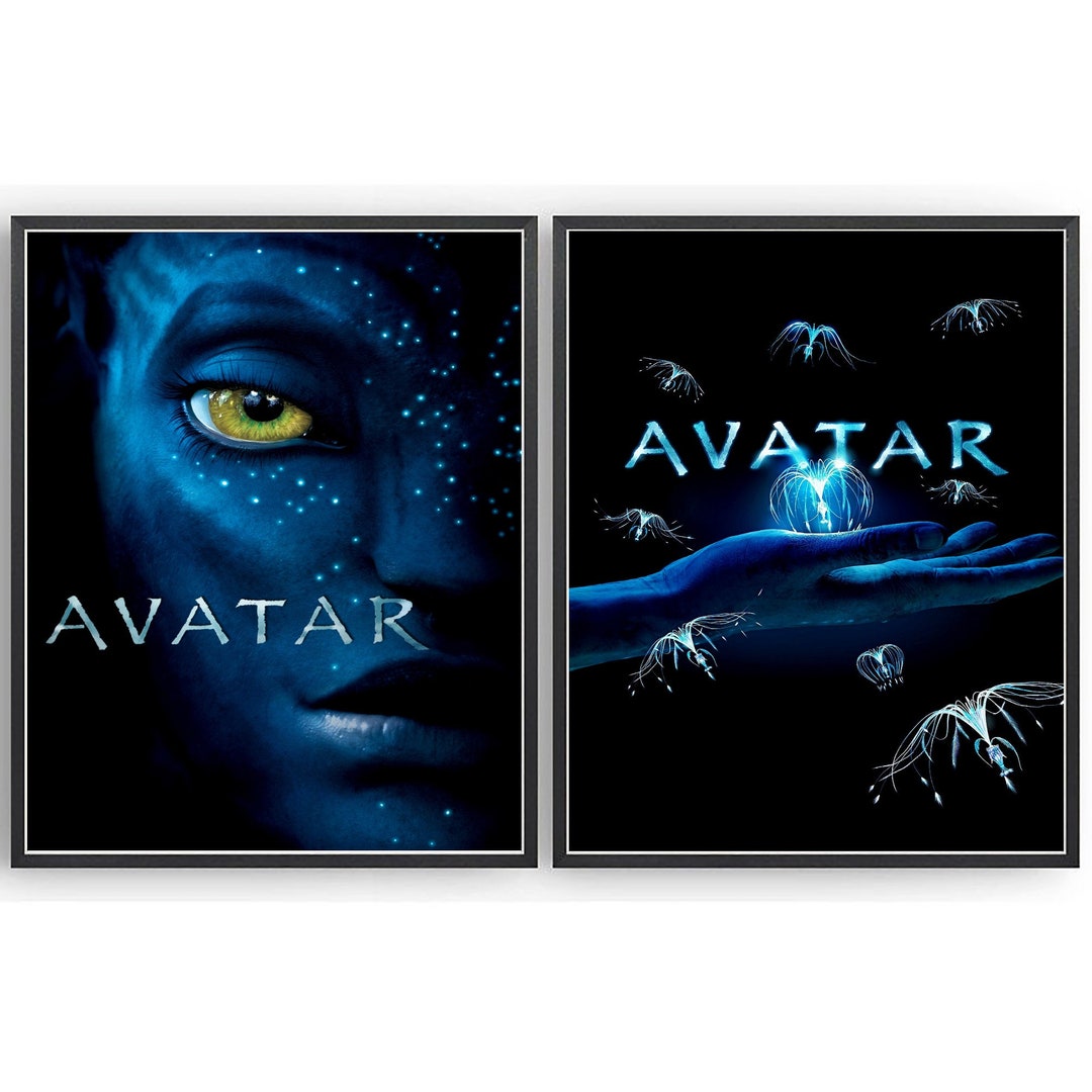 Avatar Movie Posters James Cameron Films Man Cave Prints Birthday Gifts ...