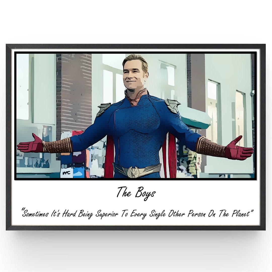 The Boys Poster Homelander Poster Antony Starr Poster Bedroom - Etsy Israel