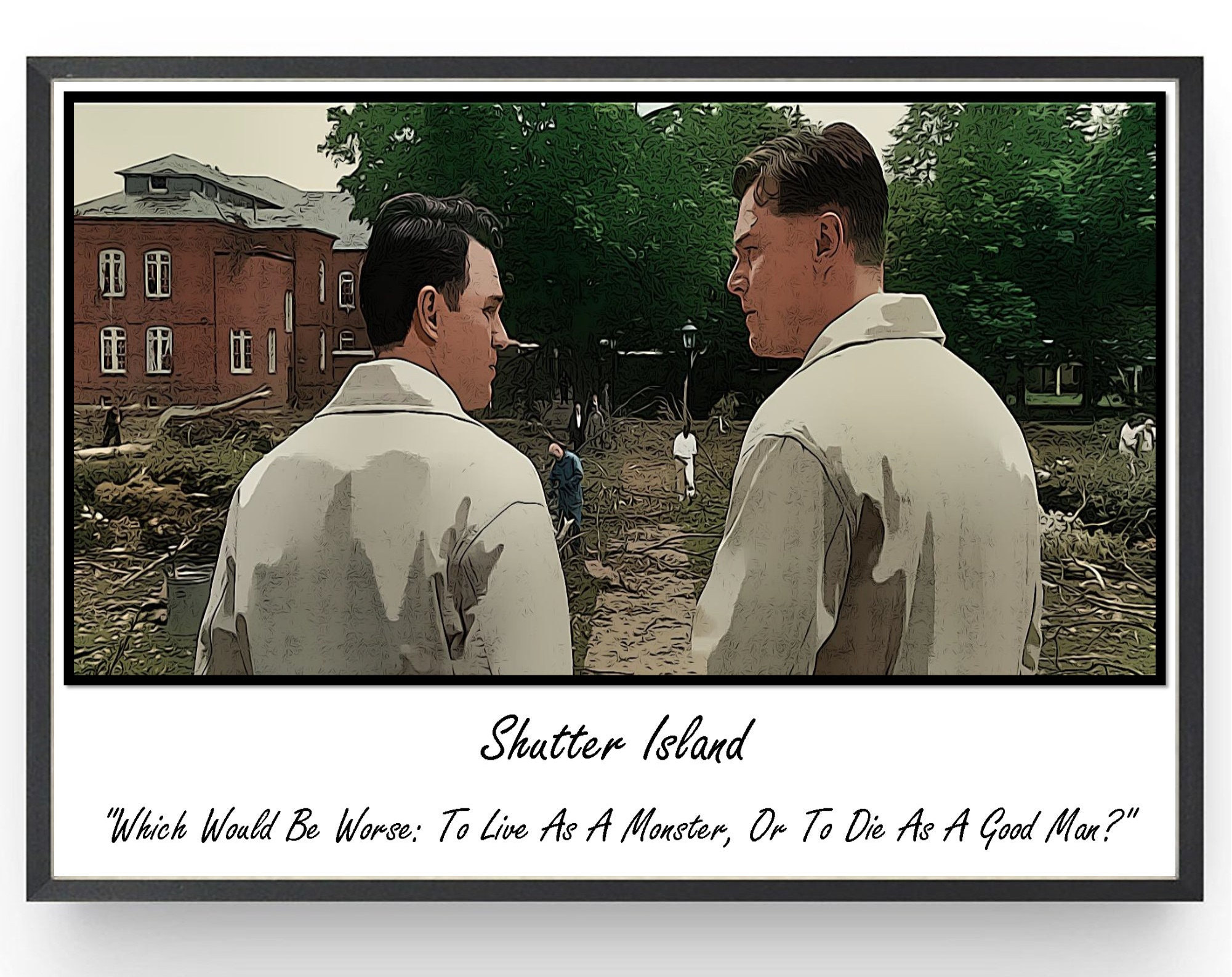 Leonardo Dicaprio Shutter Island Poster Shutter Island Posters