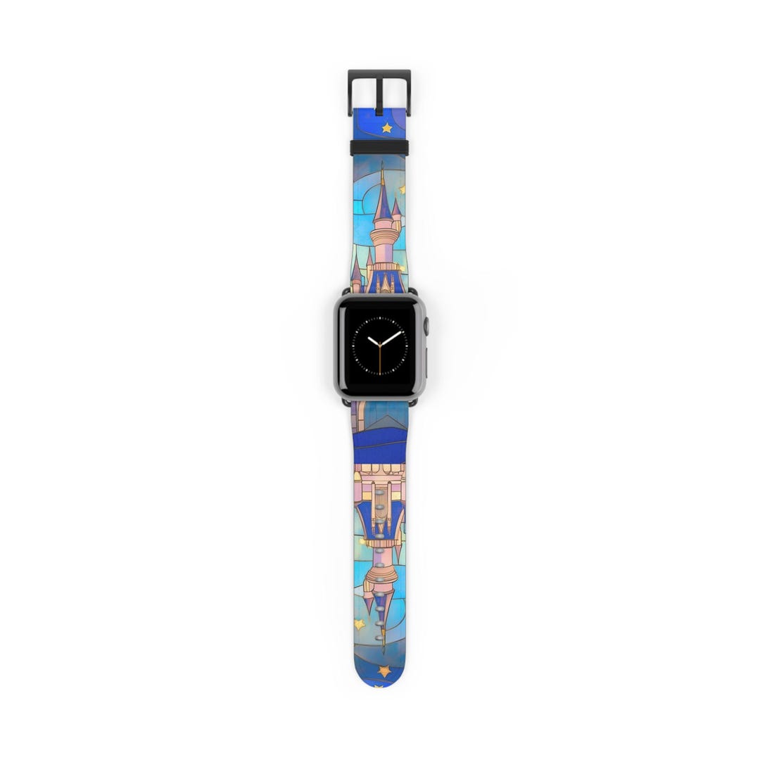 Disney Castle Watch Band, Colorful Strap, Gift for Fans, Sturdy and ...