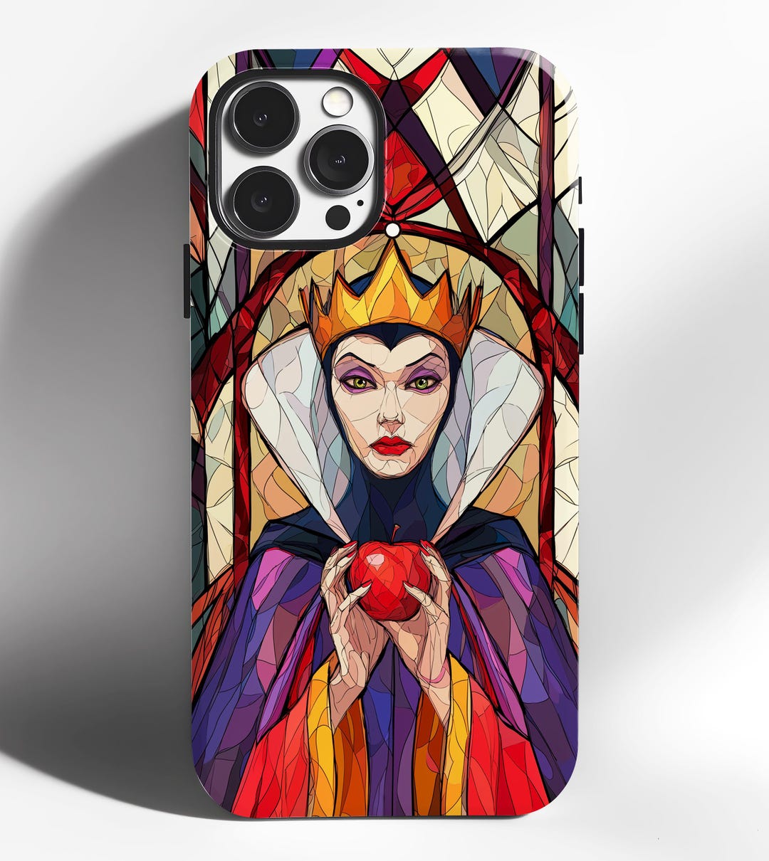 Tough Cases, Evil Queen Stained Glass Style iPhone Case, Snow White ...